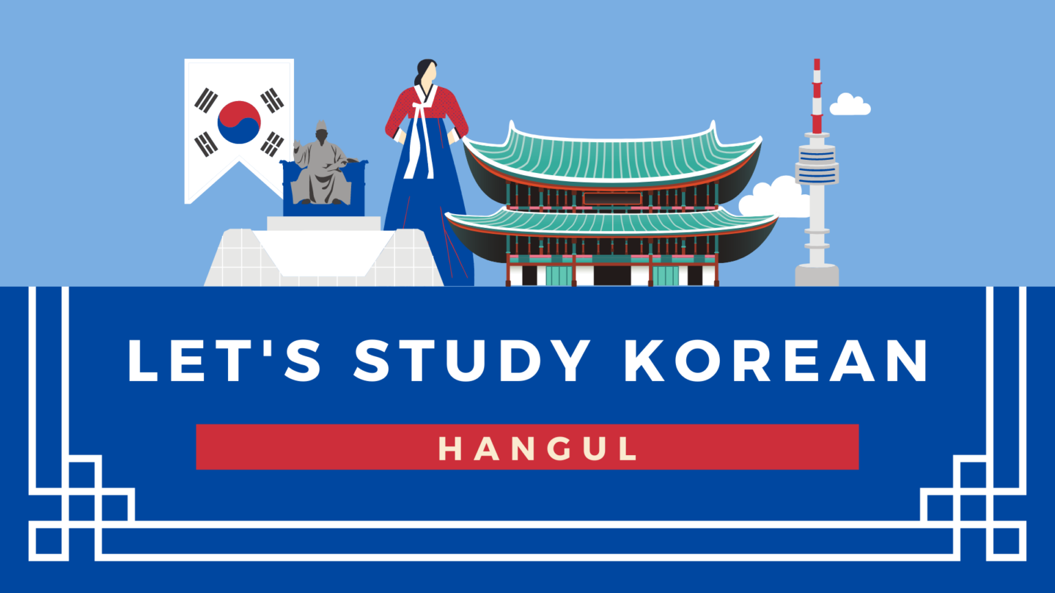 The Korean alphabet of Hangul - Go! Go! Hanguk